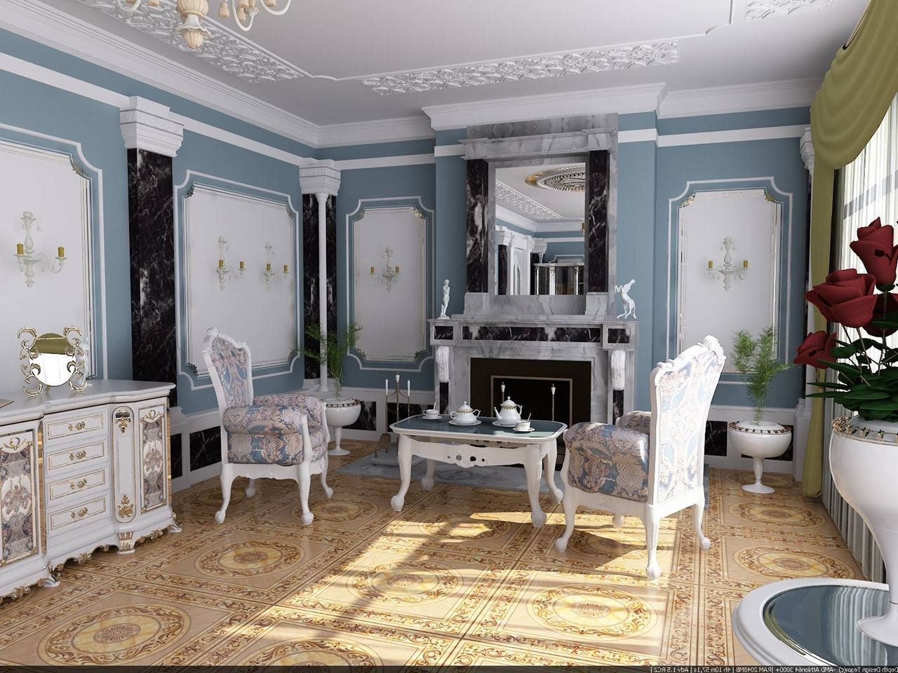 How To Implement Rococo Style in Your Modern Home - EmptyLightHome